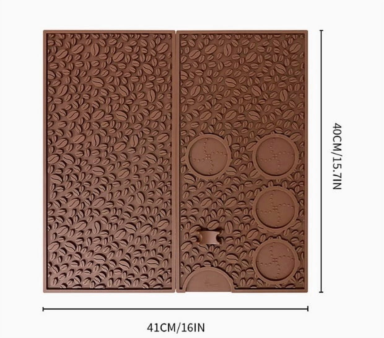 Non-Slip Silicone Coffee Machine Countertop Mat - High Temperature ...