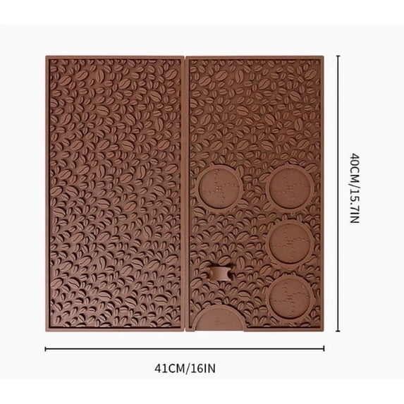 Non-Slip Silicone Coffee Machine Countertop Mat - High Temperature ...
