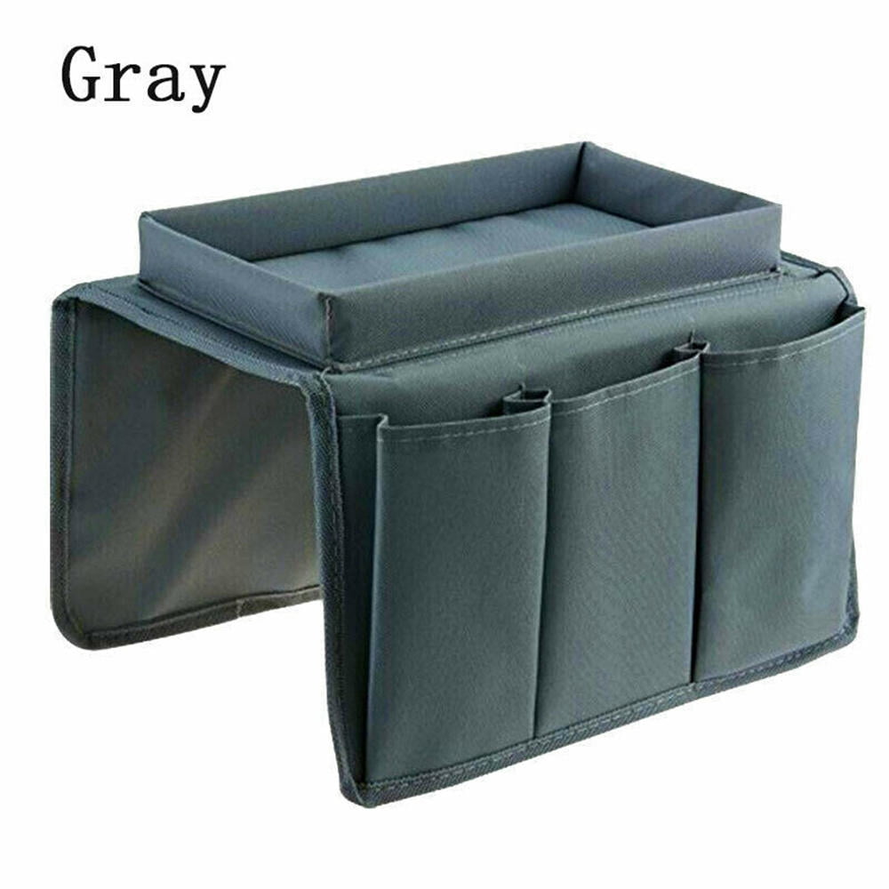 Non-Slip Sofa Armrest Organizer with Cup Holder Tray, Chair Arm, TV ...