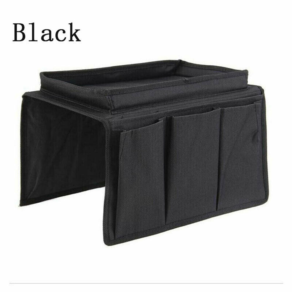 Non-Slip Sofa Armrest Organizer with Cup Holder Tray, Chair Arm, TV ...