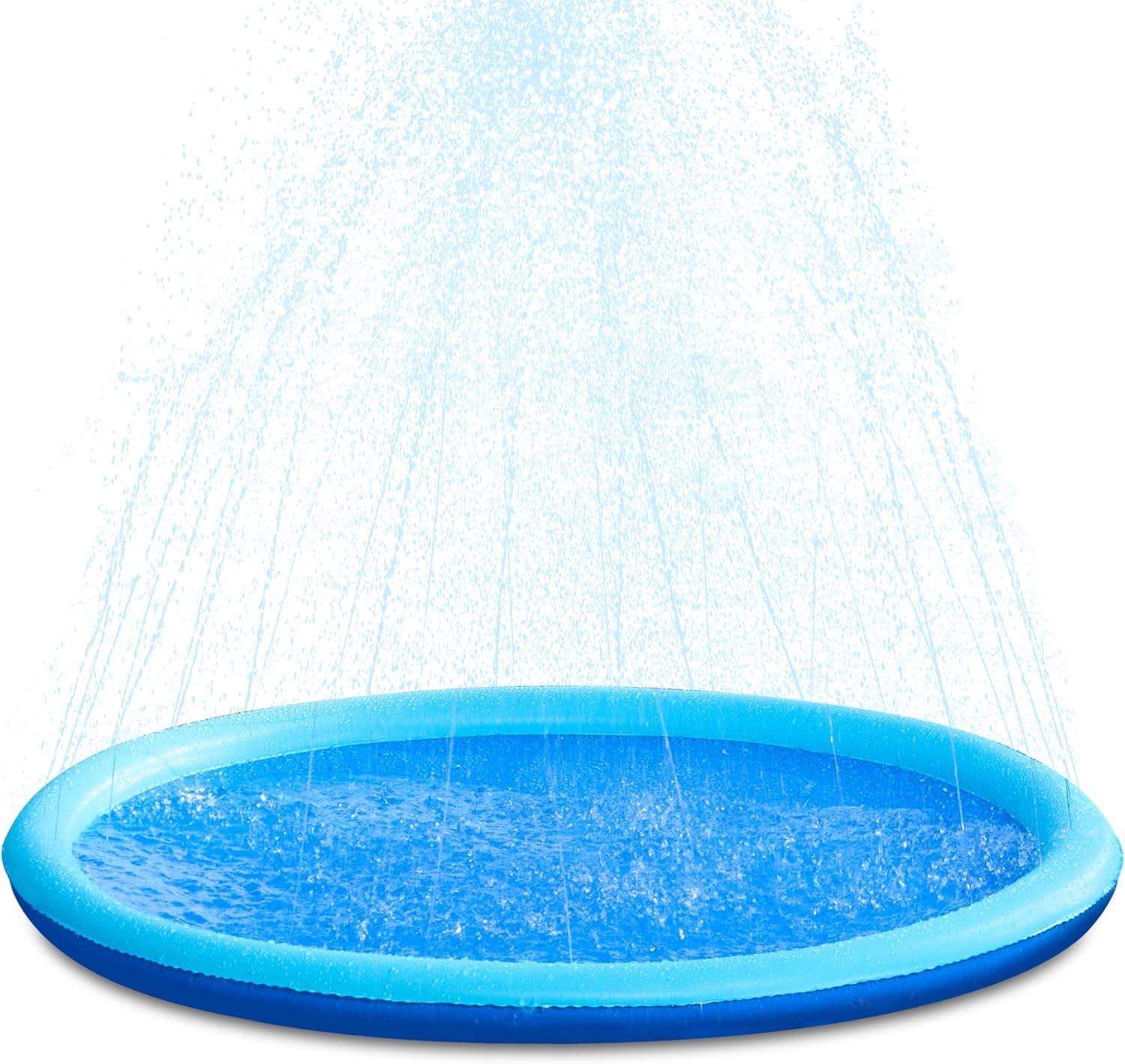 Non-Slip Splash Pad Sprinkler - Outdoor Water Toys Play Mat for ...