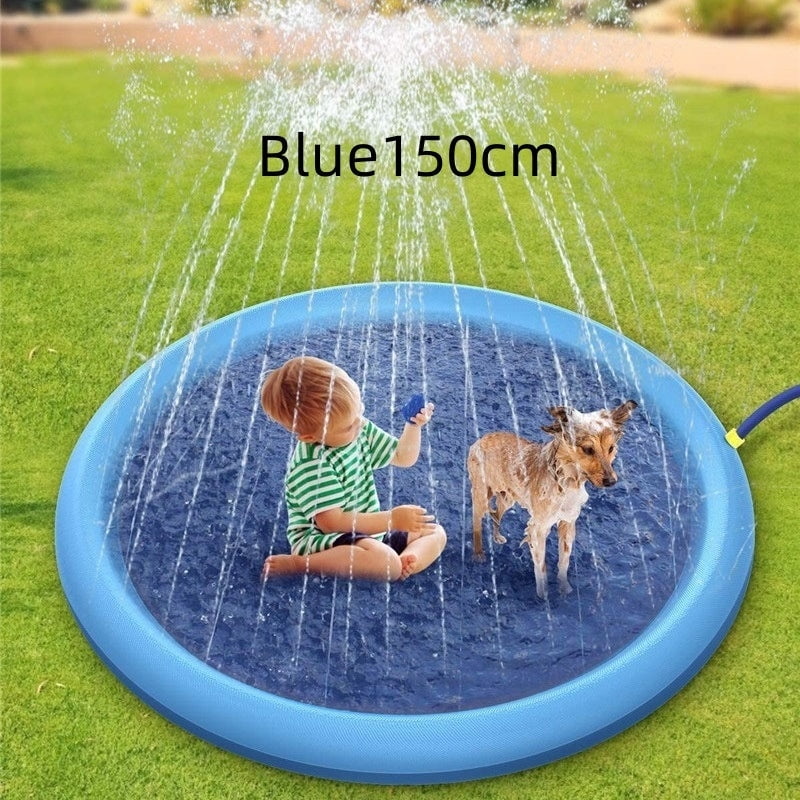Non-Slip Splash Pool Pad For Kids And Pet Dog - Walmart.com