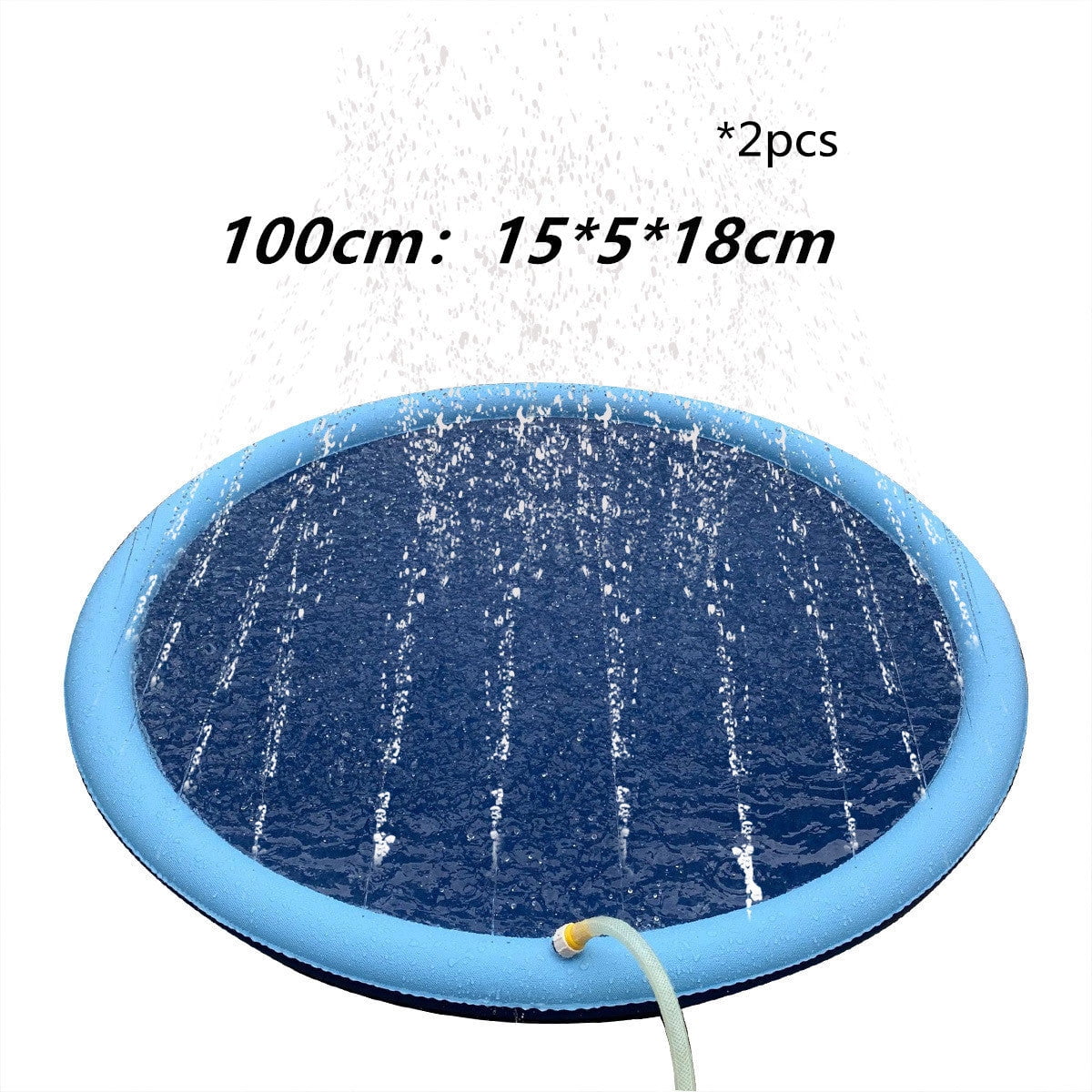 Non-Slip Splash Pool Pad For Kids And Pet Dog - Walmart.com