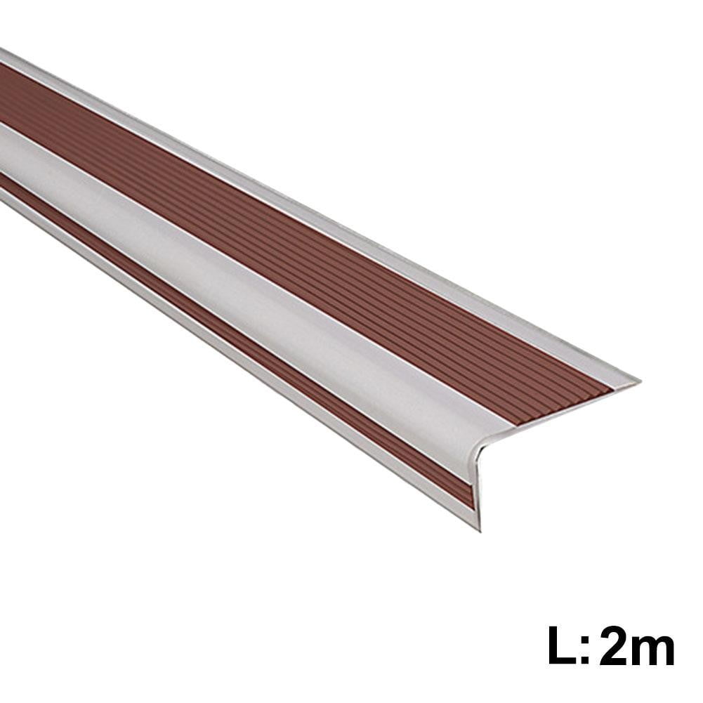 Non-Slip Stair Edge Protector 2M Indoor Outdoor Safety Strips Easy ...