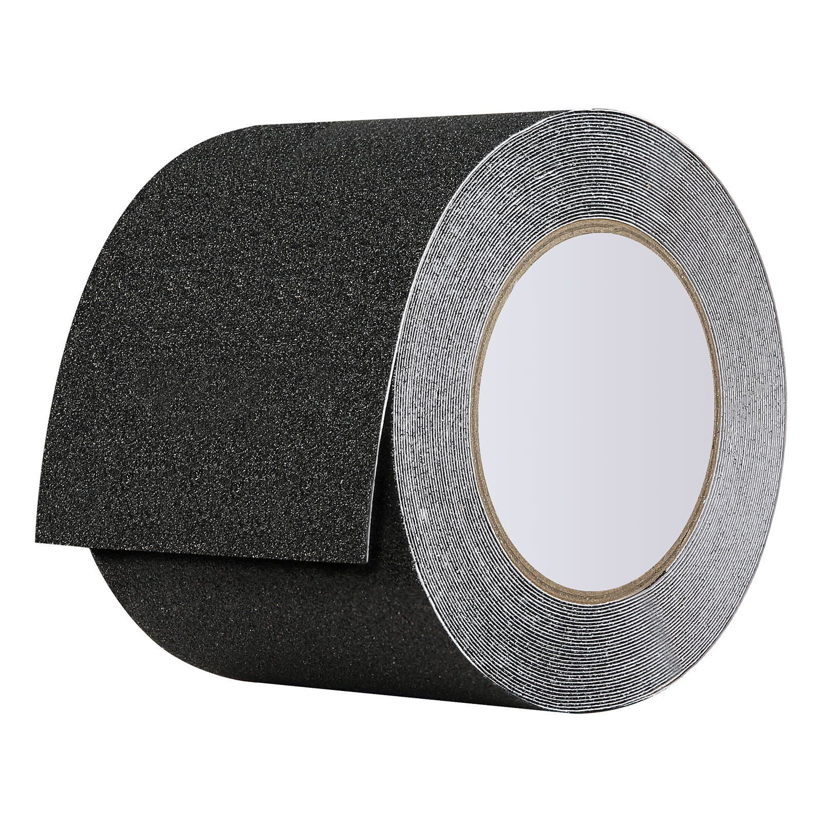 Non-Slip Stair Tread Tape, 35' x 4" Black Anti-Skid Safety Grip Tape ...