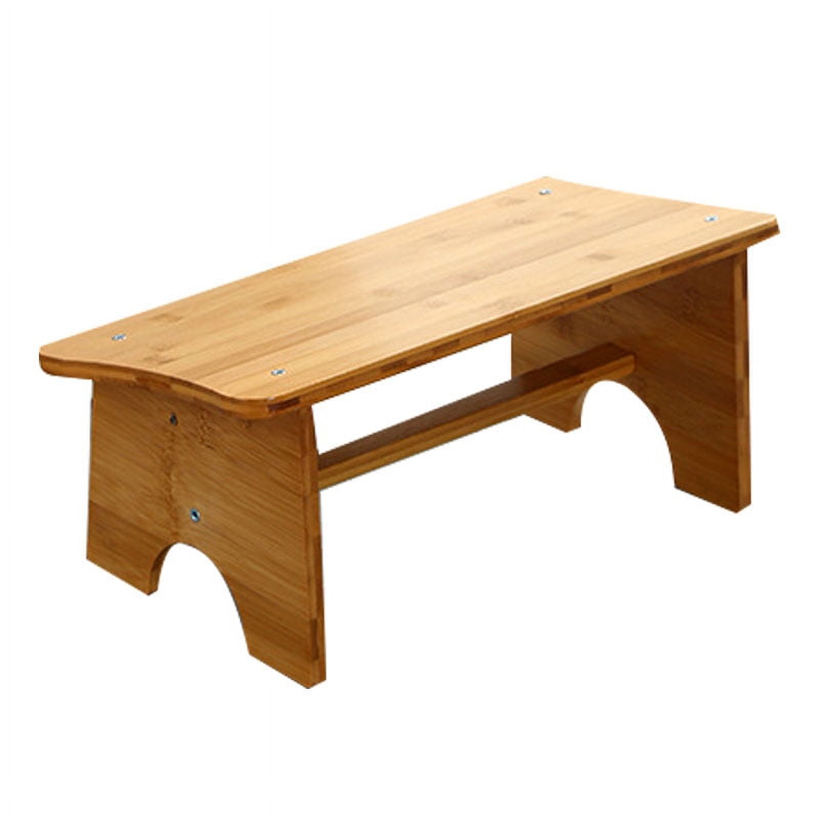 Non-Slip Step Stool for Office Footrest, Perfect Gift Sturdy Wood ...