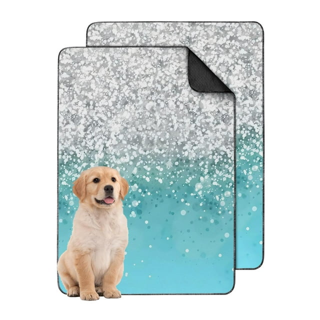 Non-Slip Training Pads, Washable Reusable Pee Pads for Dogs in Crates ...