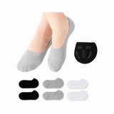 Non Slip Women's No Show Socks : Soft Comfort for Office Wear ...