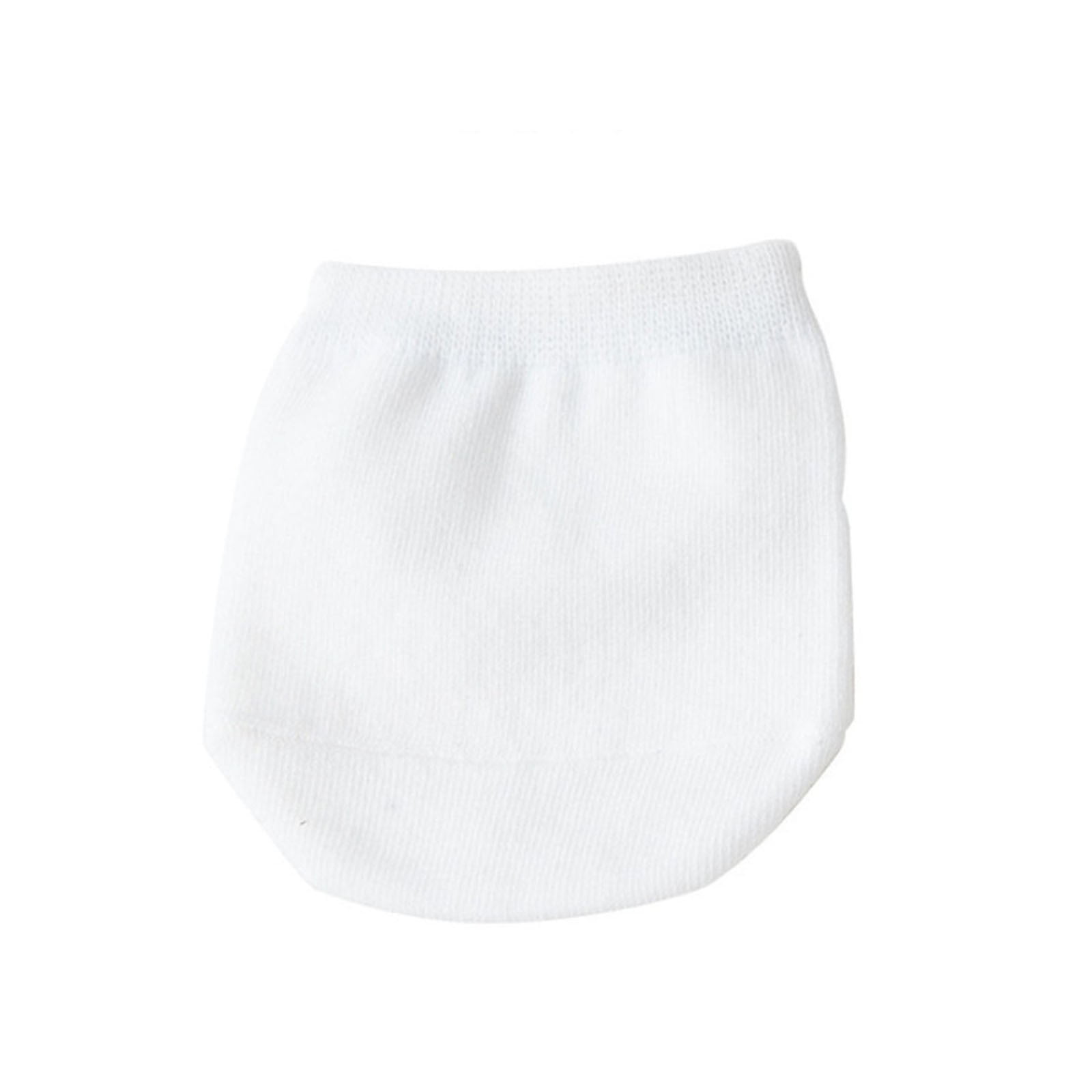 Non - Slip Women's Sock Slippers Cotton Half Socks Toe Topper Liner ...