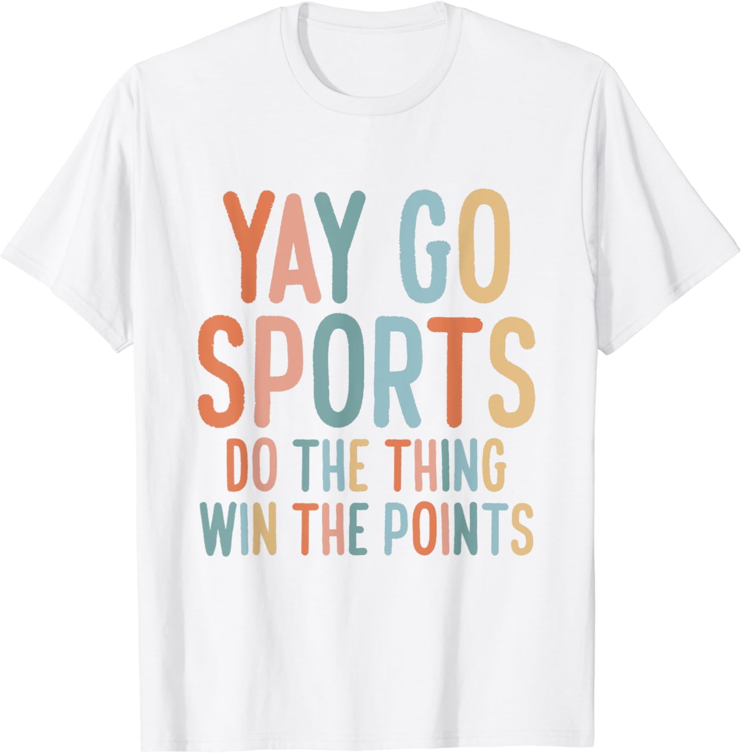 Non-Sports Fan Go Sports Yay Short T-Shirt - Walmart.com