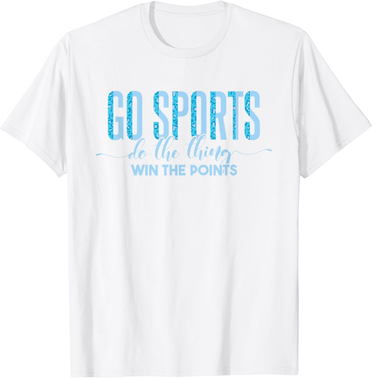 Non-Sports Fan Go Sports Yay Sports T-Shirt - Walmart.com