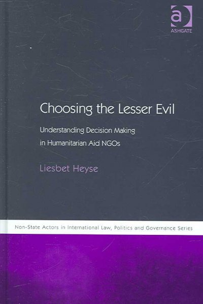 Pre-Owned Non-State Actors in Global Governance Choosing the Lesser ...
