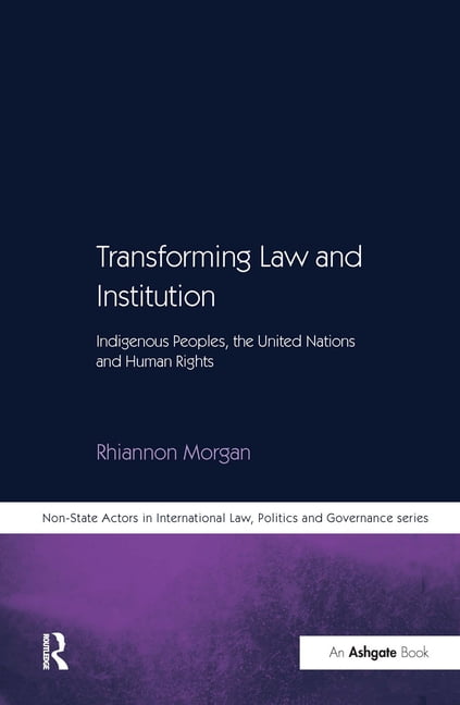 Non-State Actors in Global Governance Transforming Law and Institution ...