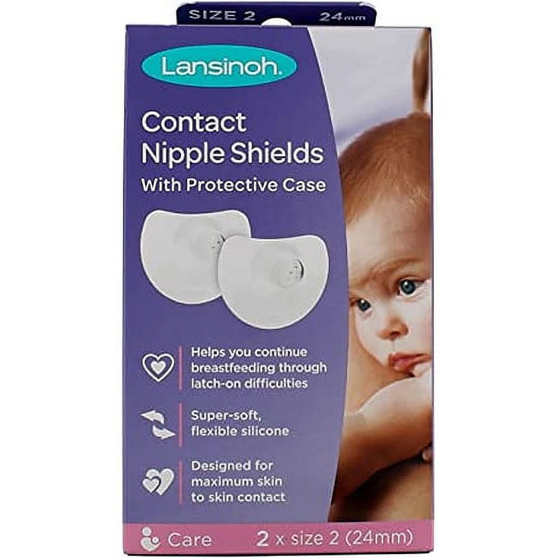Non-Sterile Contact Nipple Shield 24 mm (3 Packs of 2 ct.) - Walmart.com