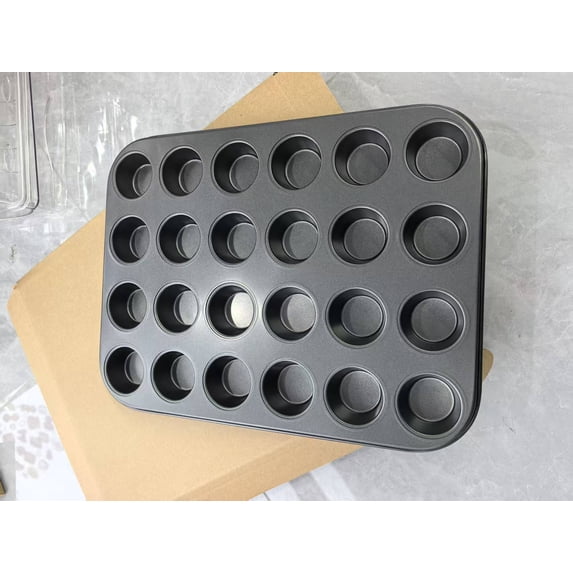 Non-Stick 24-Cup Mini Muffin Pan - Walmart.com