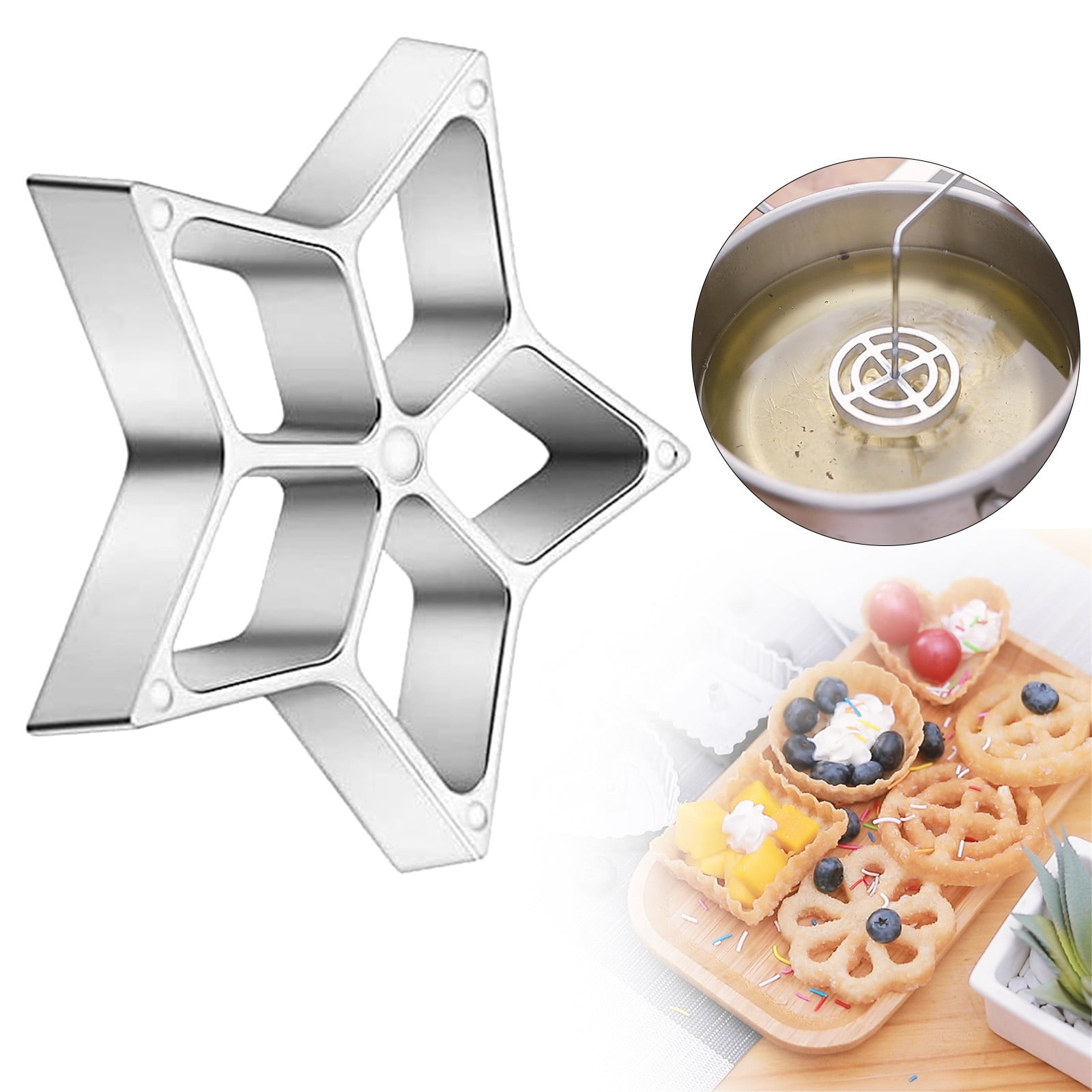 Non-Stick Aluminum Frying Spoon: Kitchen Tool for Cakes, Radishes, Oil ...