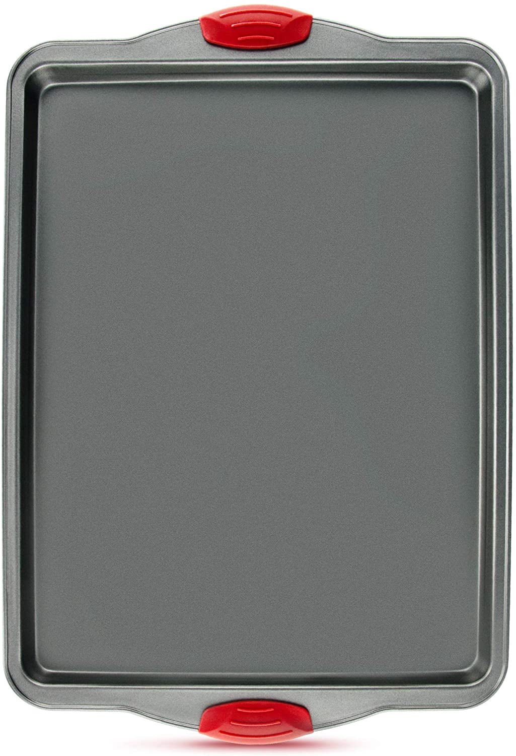 Non-Stick Baking & Cookie Sheet Pan Non-Toxic 11x14 Inch Rimmed Carbon ...