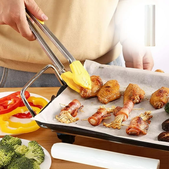 Non Stick Baking Oil Paper Roll | Oven & Grill Parchment Sheet White ...