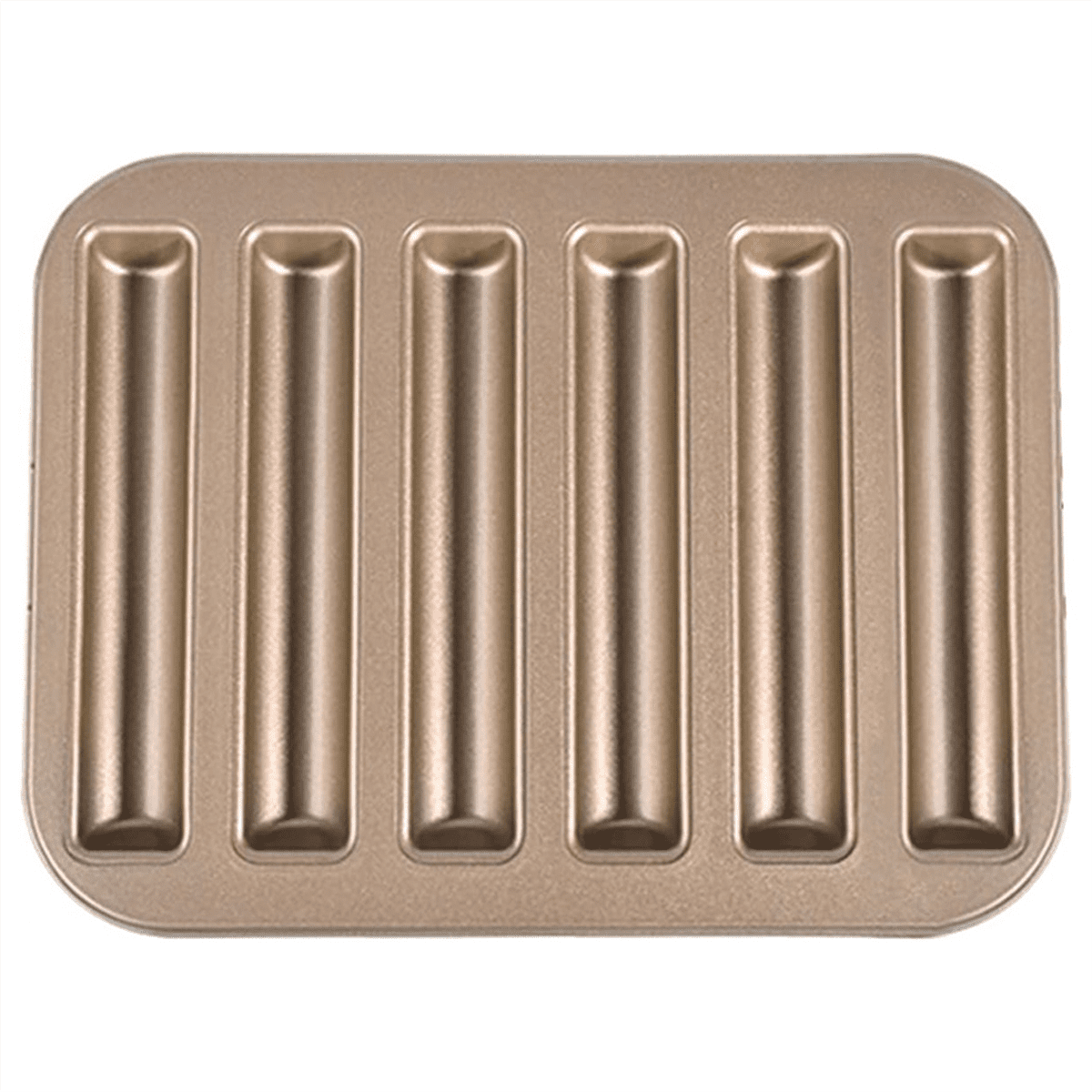 Non-Stick Biscuit Stick Mold Cake Baking Pan Carbon Steel Bread Mini 3D ...