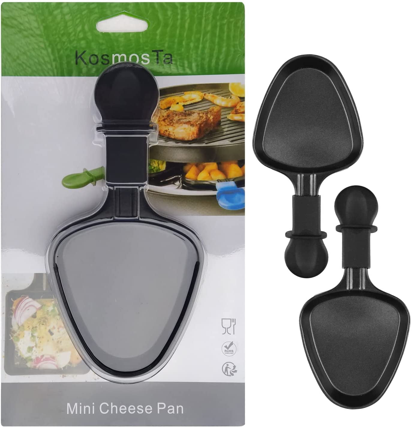 Non-Stick Coated Mini Grill Cheese Pan Melting Accessories for ...