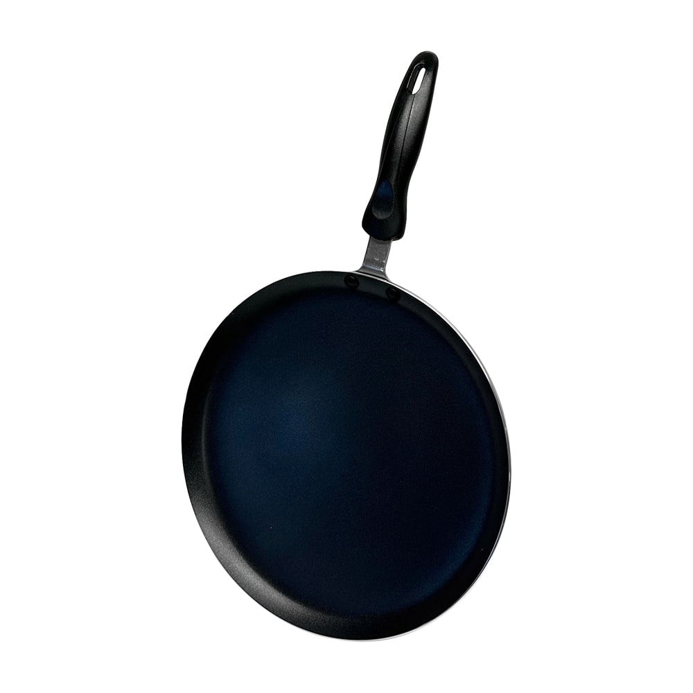 Non-Stick Coating Round Griddle Pan Flat Grill, 11" Non-Stick Cookware ...