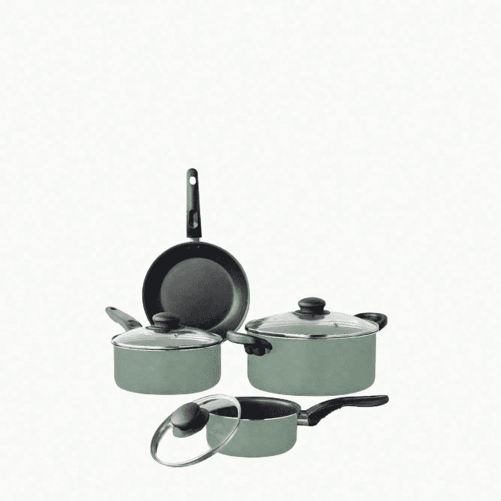 Non-Stick Cookware 7-Piece Set Aluminum Frying Pan Good Kitchen Tool ...