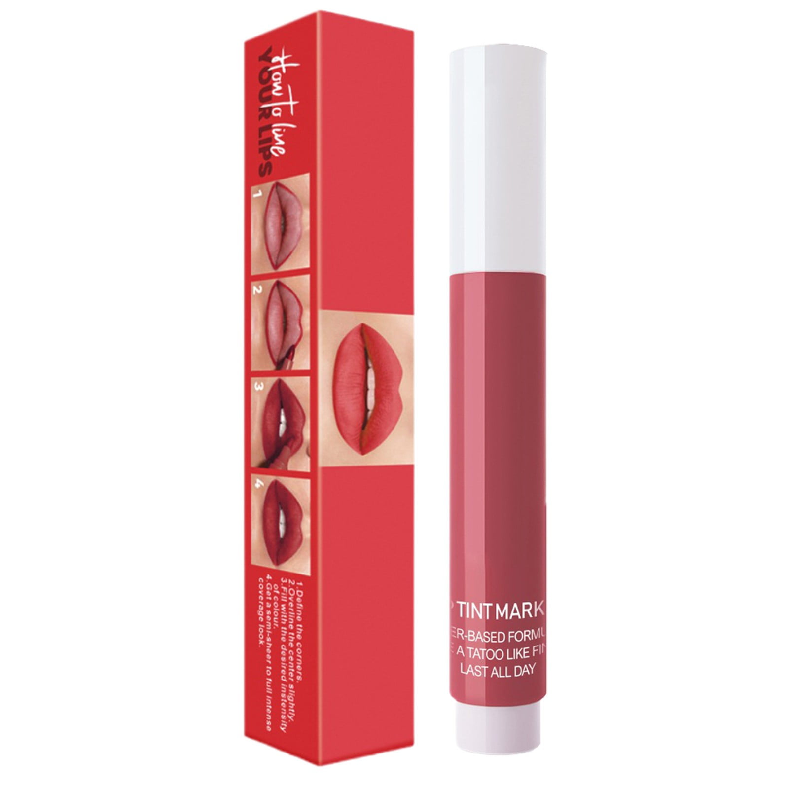 Non Stick Cup Lip Dye Pen Easy To Color Marker Lipstick Pen Lipliner Has Good Durability And Is