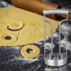 "Fox Run Round Baking Cookie Shaper, 3"" Doughnut Shape Mold, Tin ...