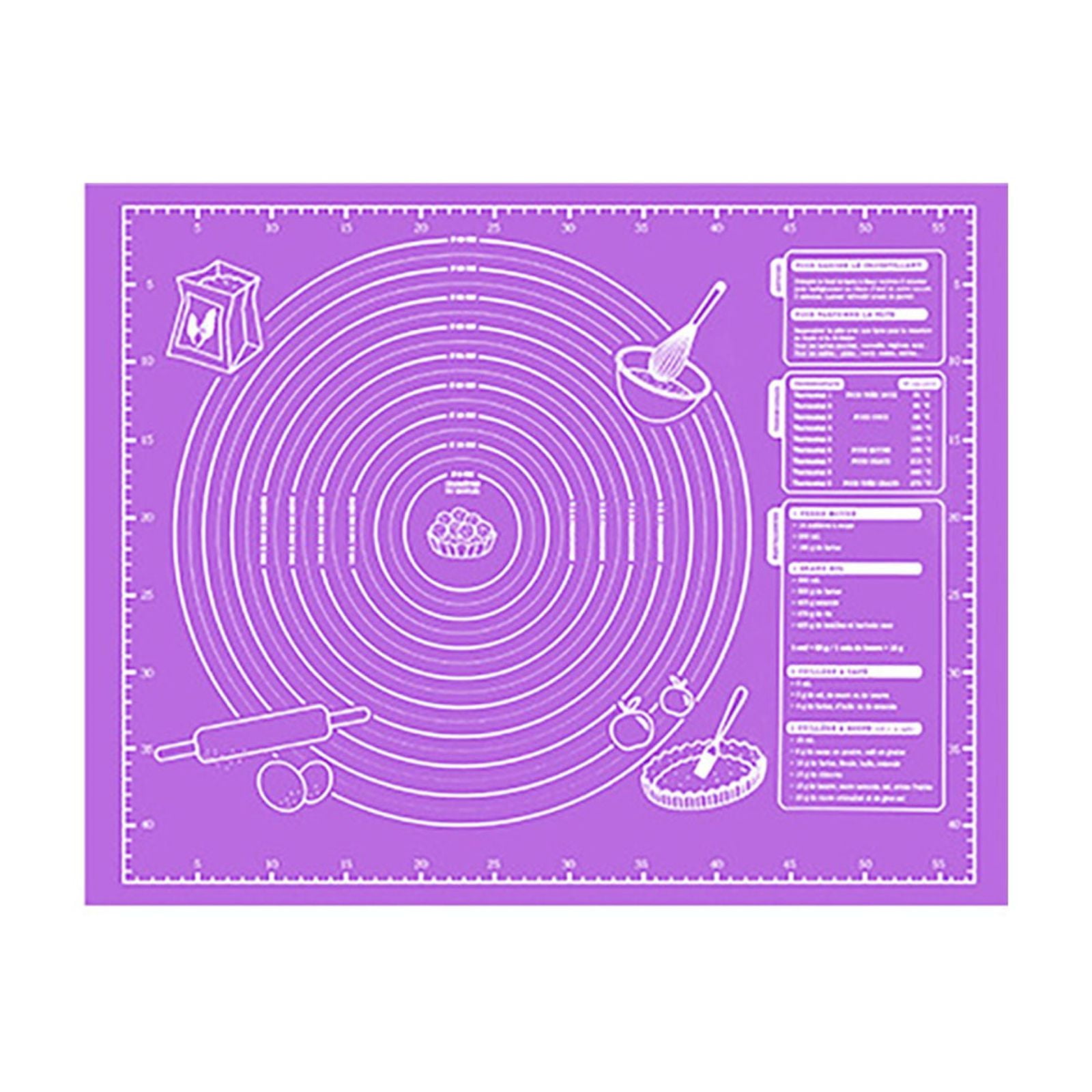 Non Stick EVA Baking Mat For Rolling Dough Extra Large Baking Mat With ...