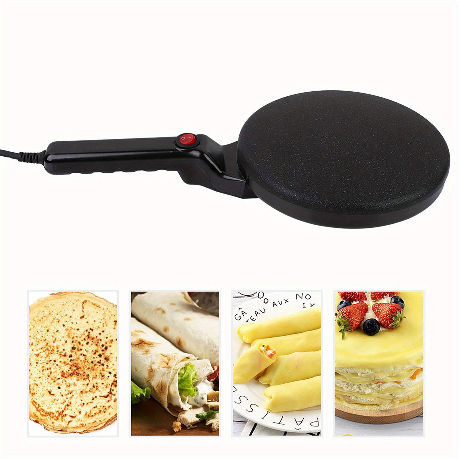 Non Stick Electric Crepe Pancake Maker - Walmart.com