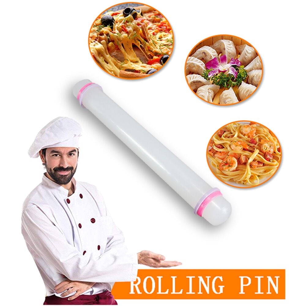 Non-Stick Fondant Roller,Stainless Steel Cake Decorator,Easy Clean ...