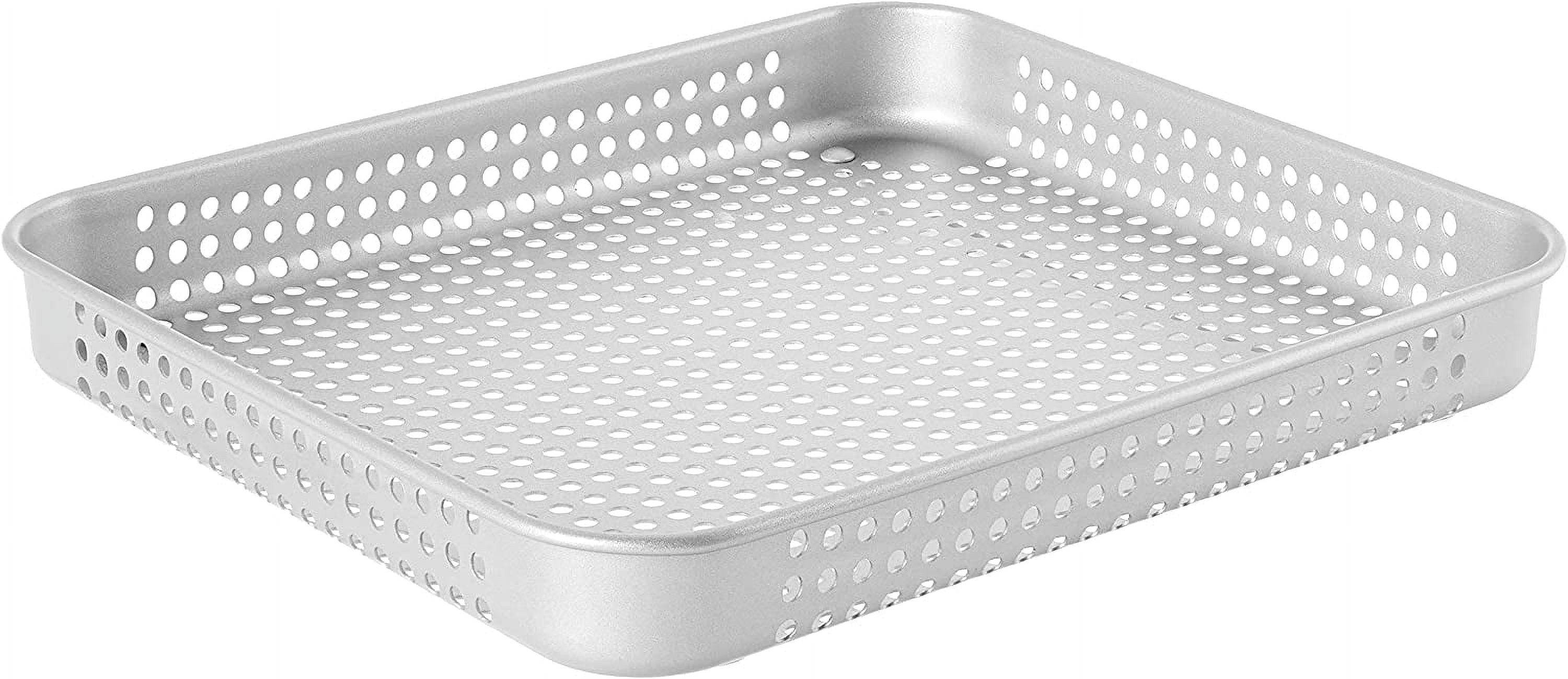 Non-Stick Fryer Basket & Baking Pan for Toaster Ovens, Silver - Walmart.com