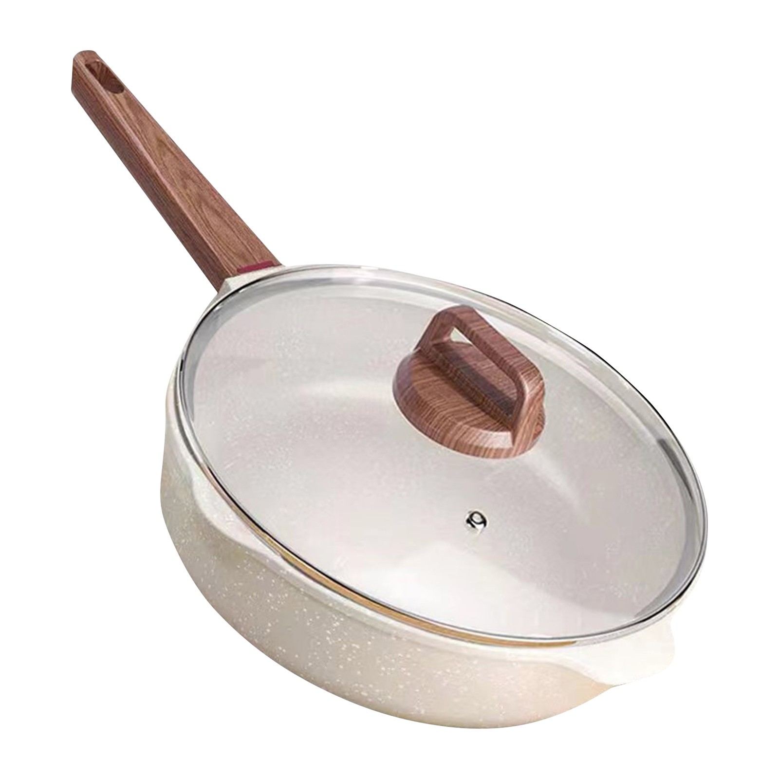 Non Stick Frying Pan For Cooking Stone Coated Skillet With Even Heat ...