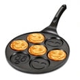 Non-Stick Mini Pancake Maker with 7 Fun Molds - Easy to Clean, Perfect ...