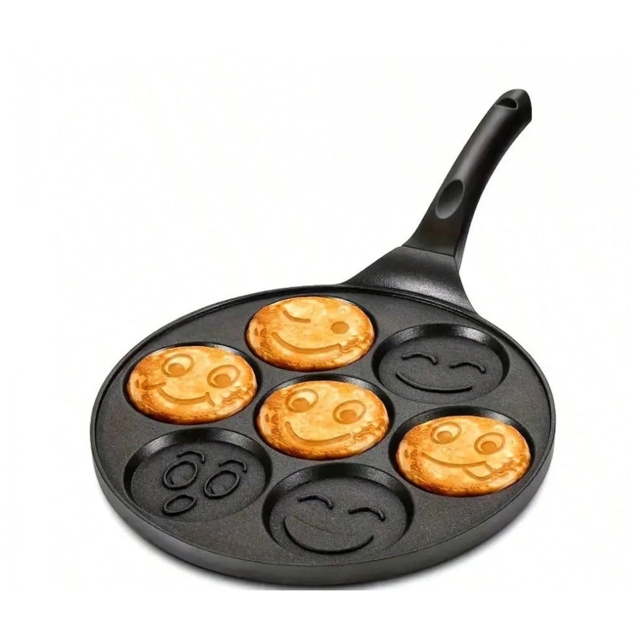 Non-Stick Mini Pancake Maker Durable, Easy Clean With 7 Fun Molds ...