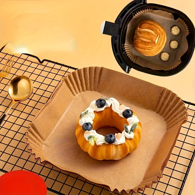 Non-Stick Parchment Paper Sheets - High Temp Resistant, Anti-Overflow ...