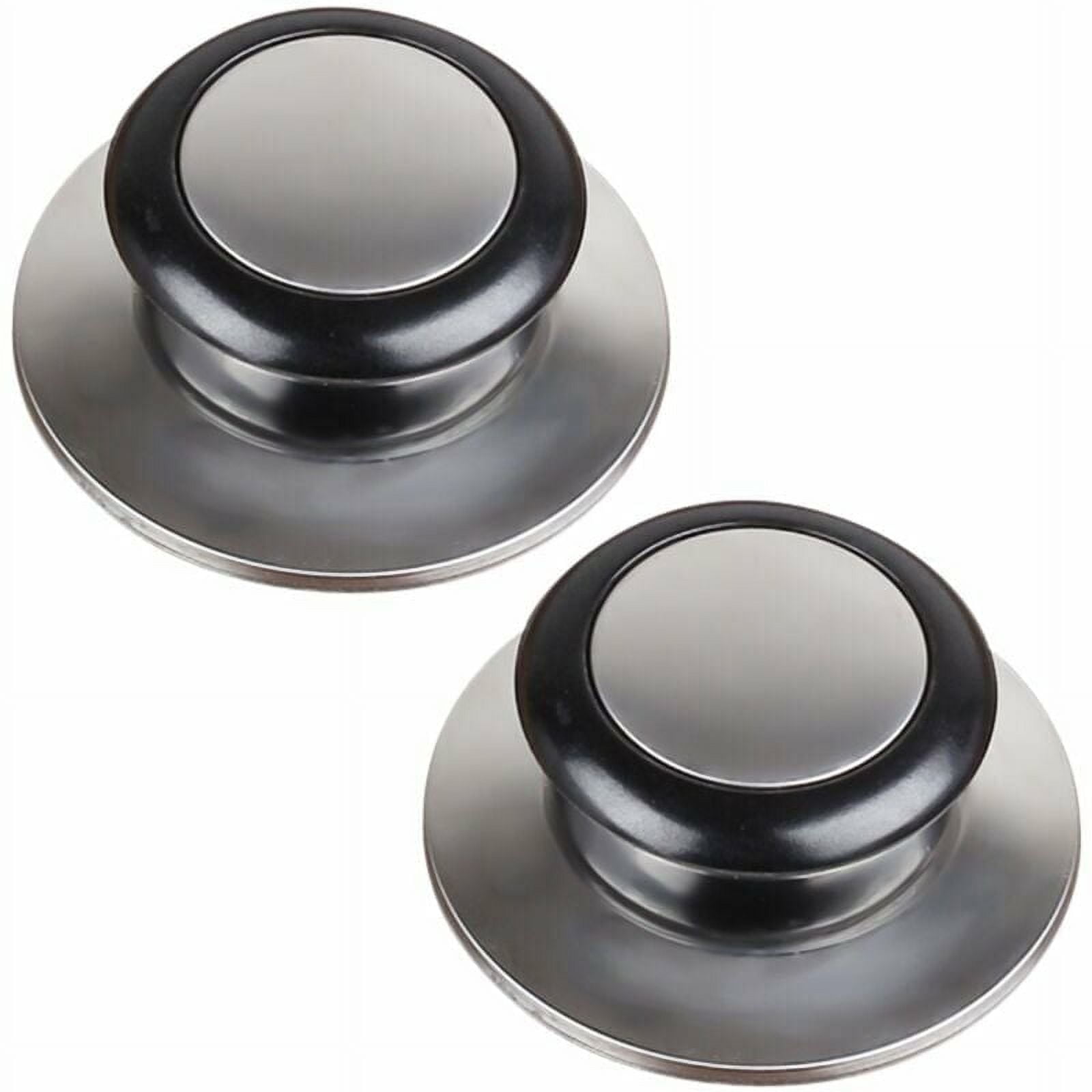Non-Stick Pot Lid Knob Replacement, Set Of 2 Stainless Steel Base ...
