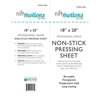 Non-Stick Pressing Sheet 18"x 20", Nifty Notions - Walmart.com