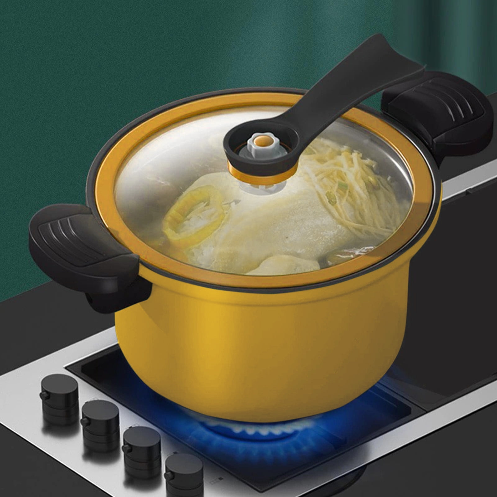 Non Stick Pressure Cooker, Micro Pressure Smothering, Heavy-duty ...