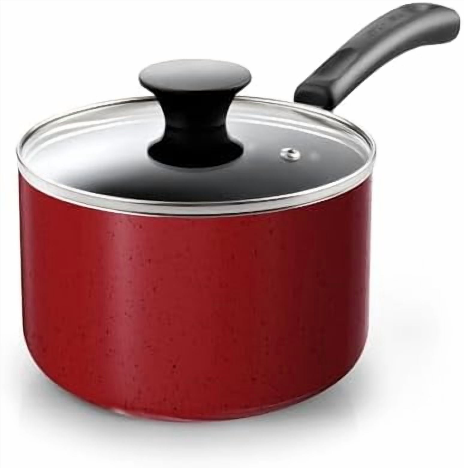 Non Stick Sauce Pan, 1 Quart Saucepan with Glass Lid, Nonstick Small ...