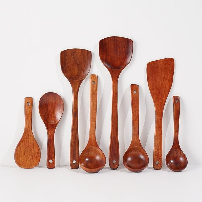 Non-Stick Special Wood Shovel Kitchen Utensils Cooking Shovel Soup Rice ...