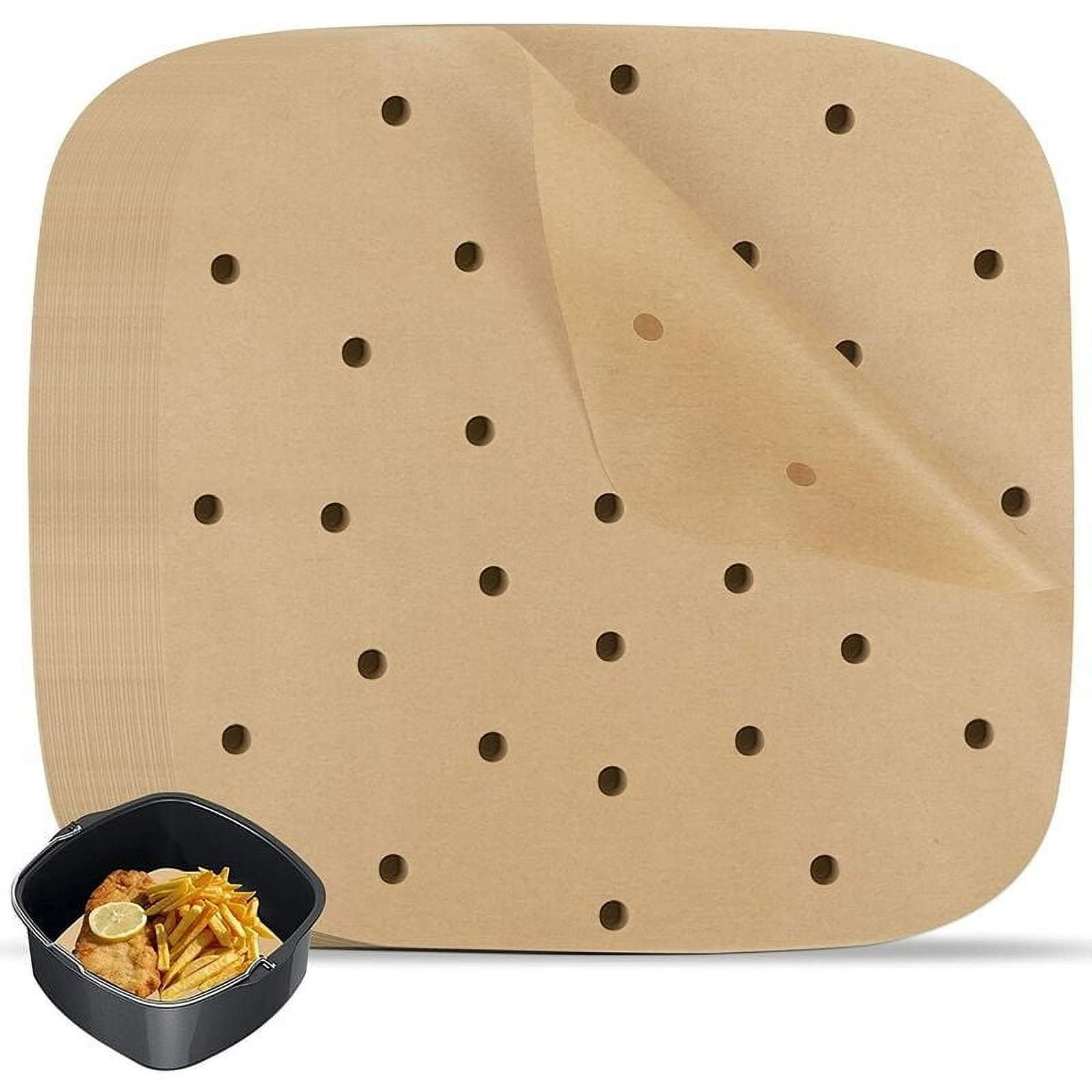 Non-Stick Square Parchment Paper for Air Fryer Liners, Health & Tasty ...