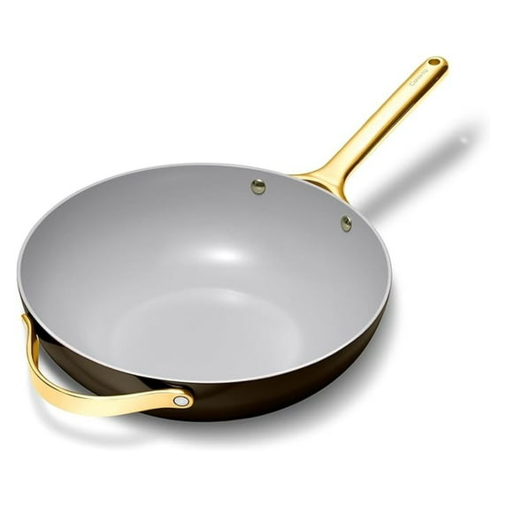 Non-Stick Stir Fry Pan - 12” Wok-Inspired Pan - Free From Chemicals ...