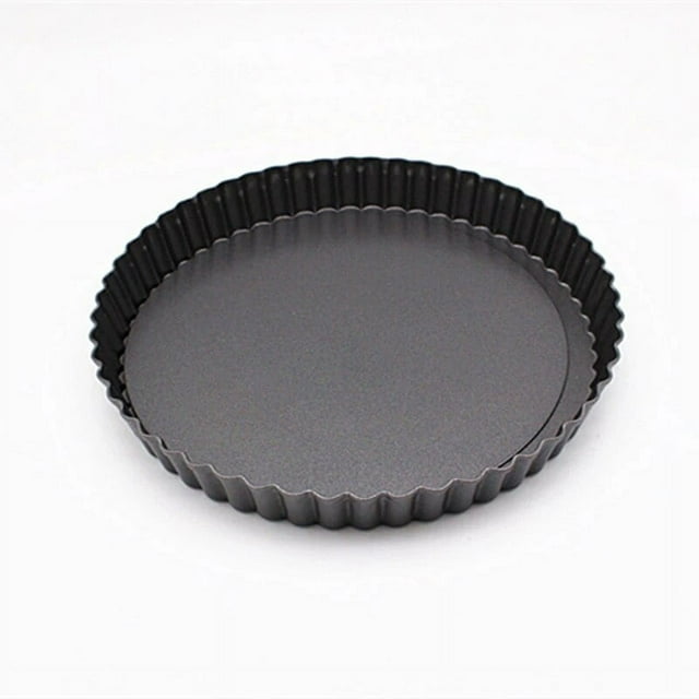 Non Stick Tart Quiche Flan Pan Molds Pie Cake Pizza Round Mould