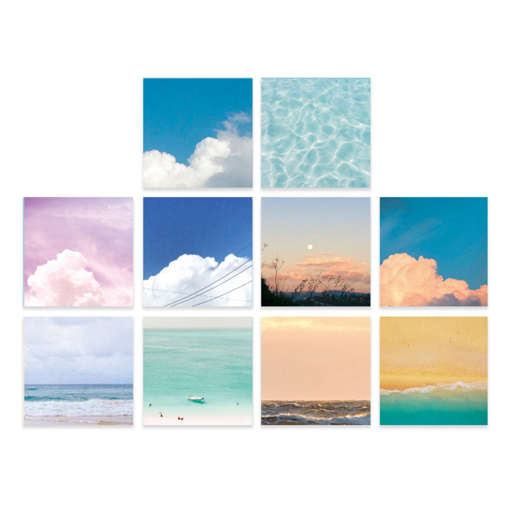 Non-Sticky Notes Memo Bright Colorful Note Cube Not Sticky Origami ...