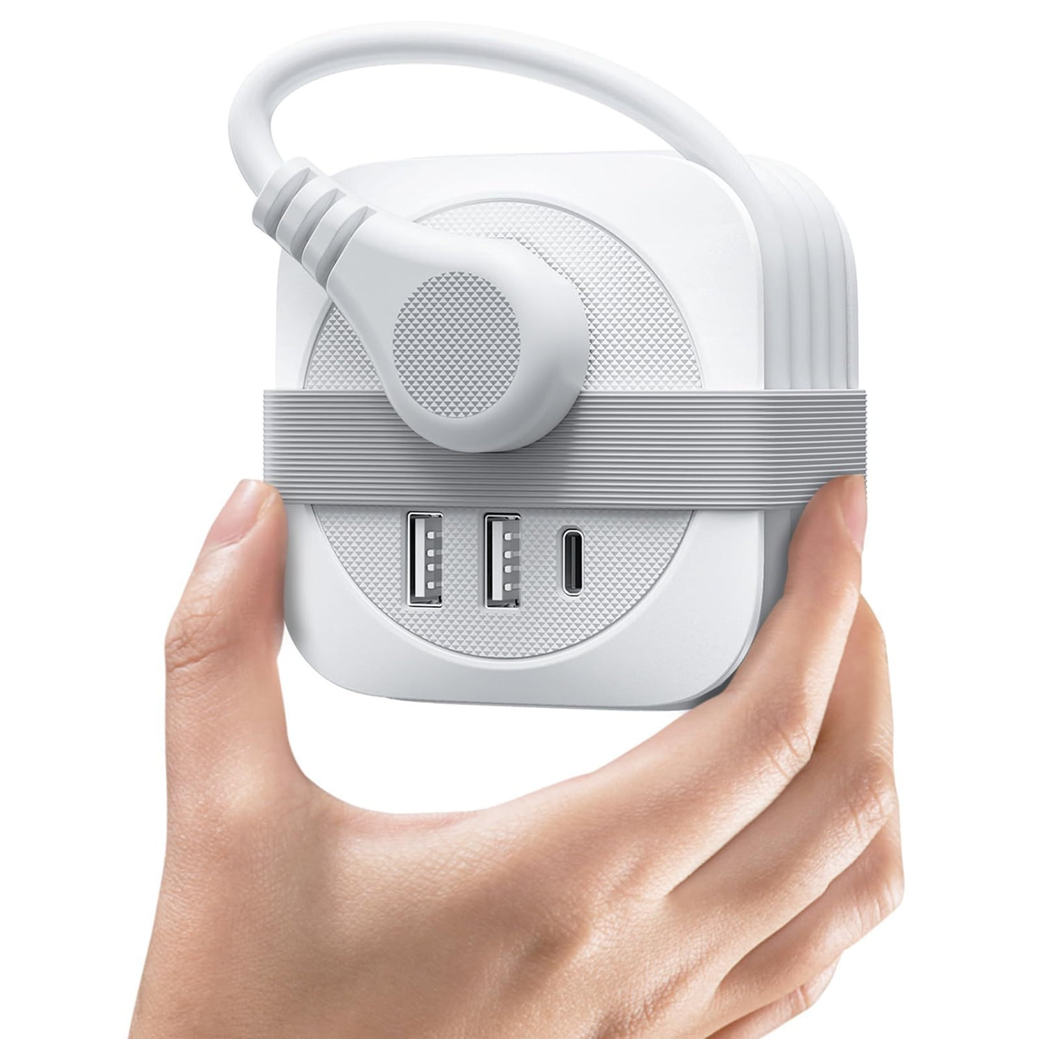 Non Surge Power Strip for Cruise Travel, Portable Outlet Extender with ...