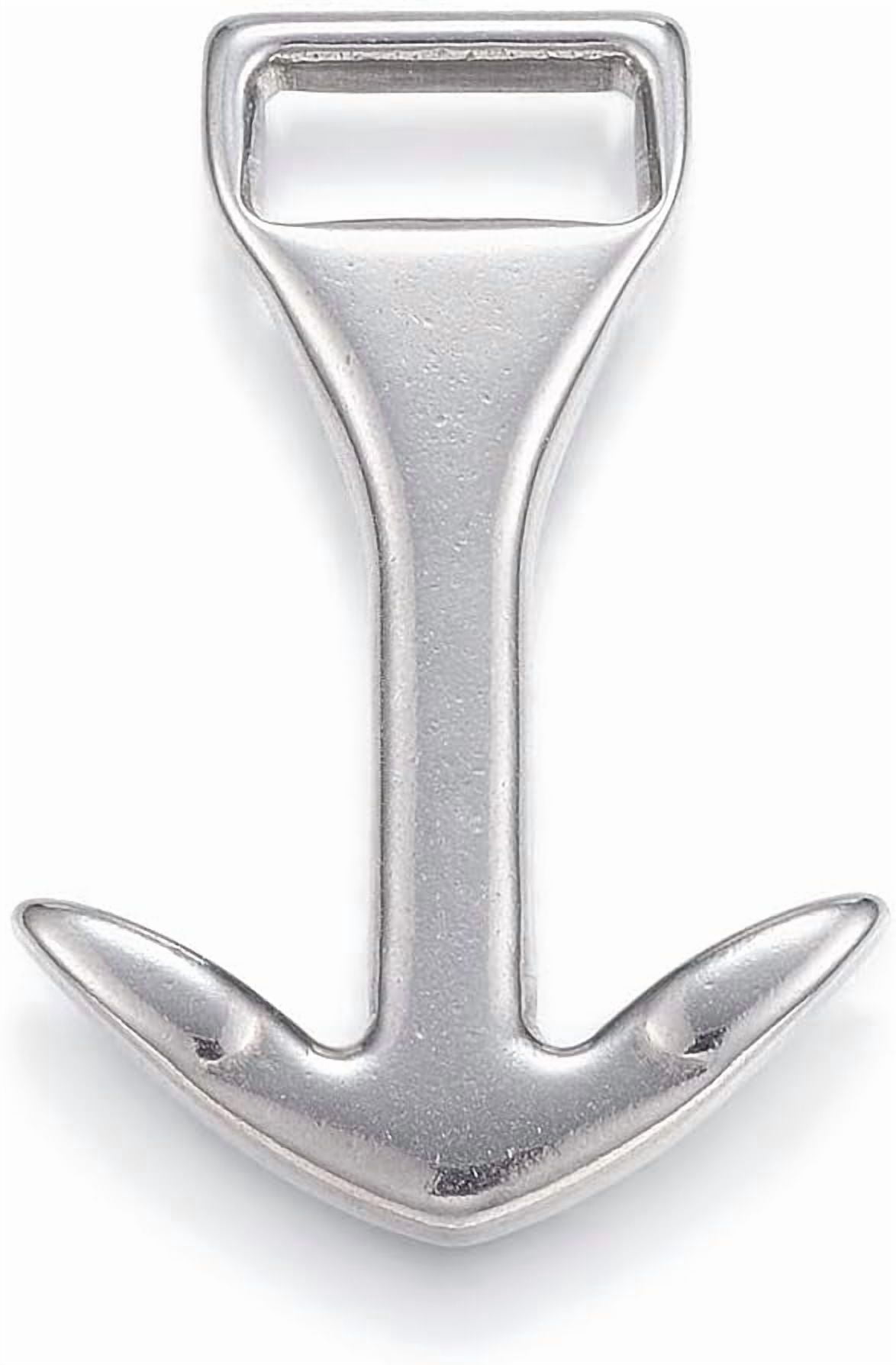 Non-Tarnish 304 Stainless Steel Anchor Hook Clasps For Leather Cord ...