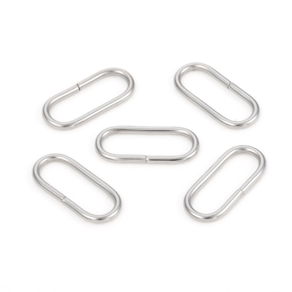 Non-Tarnish 304 Stainless Steel Linking Rings Quick Link Connectors ...