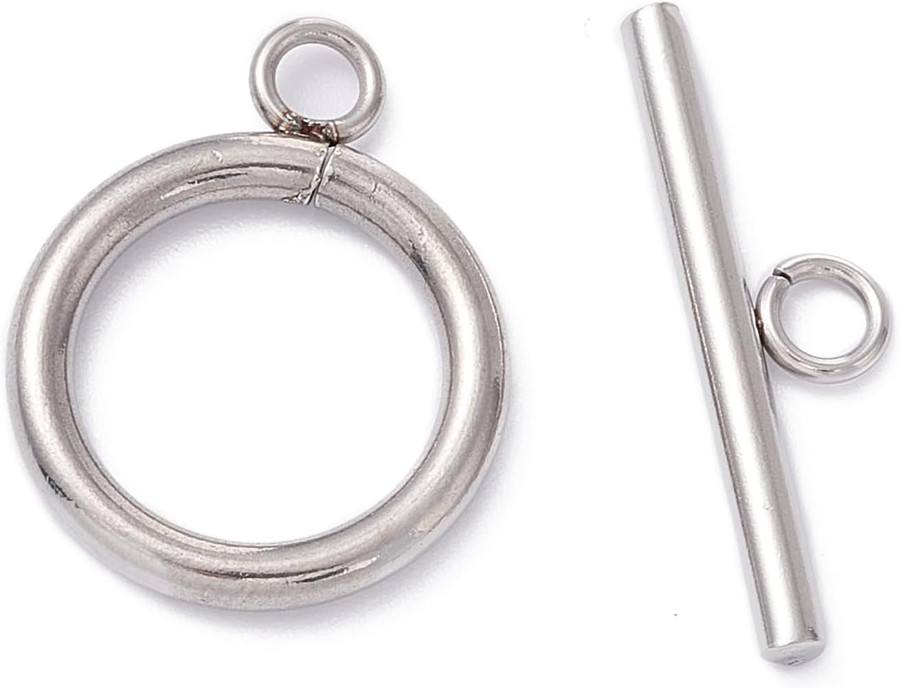 Non-Tarnish 304 Stainless Steel Toggle Clasps Stainless Steel Color ...
