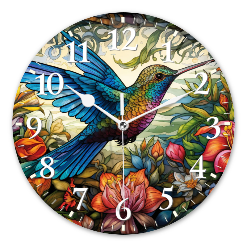 Non-Ticking Silent Wall Clocks Battery Operated Clock Modern Decor Wall ...